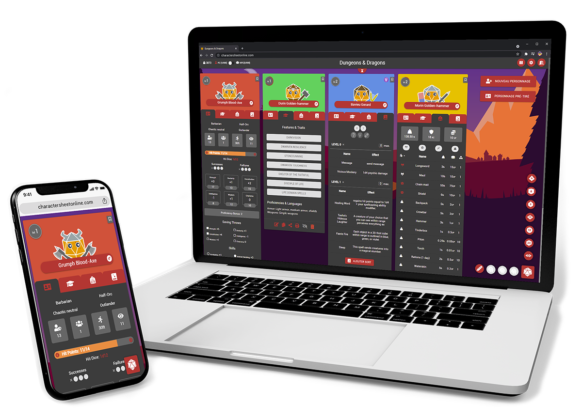 Character Sheet Online - Discover a New RPG Tool